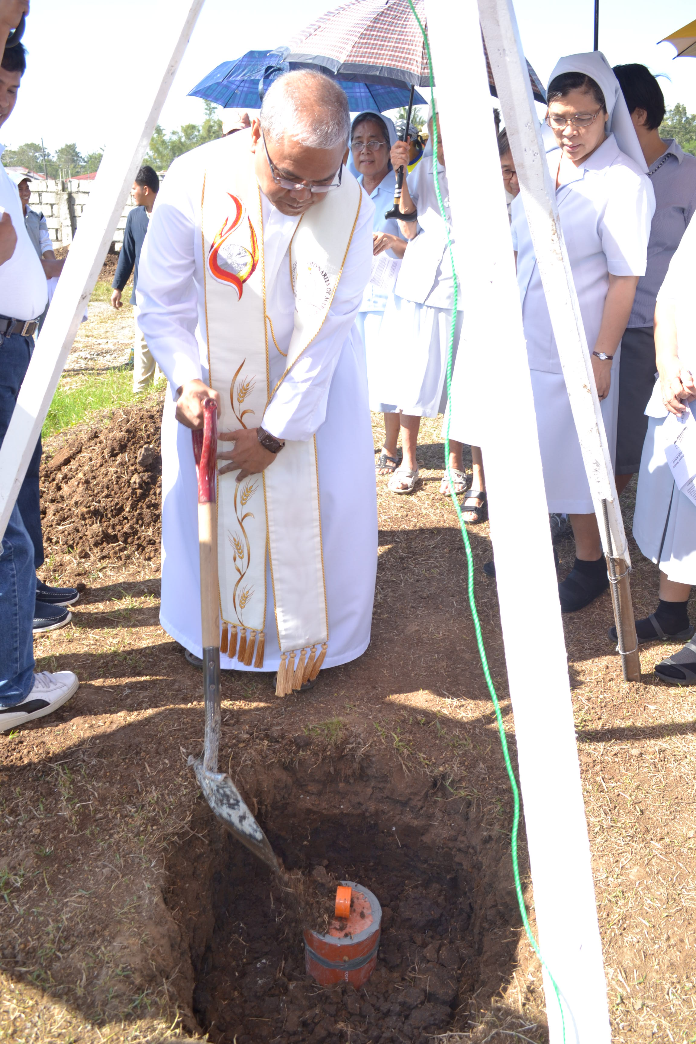 Senior High School Building Groundbreaking Prayer Service | St. Joseph ...